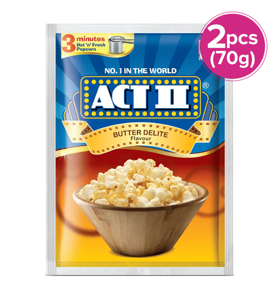 Buy Act II Instant Popcorn Butter Delite Online 2 pieces At Best Price
