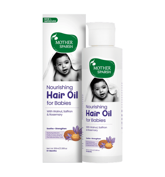 Buy Mother Sparsh Nourishing Baby Hair Oil Online 100 ml At Best Price