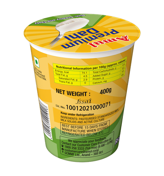 amul curd cup