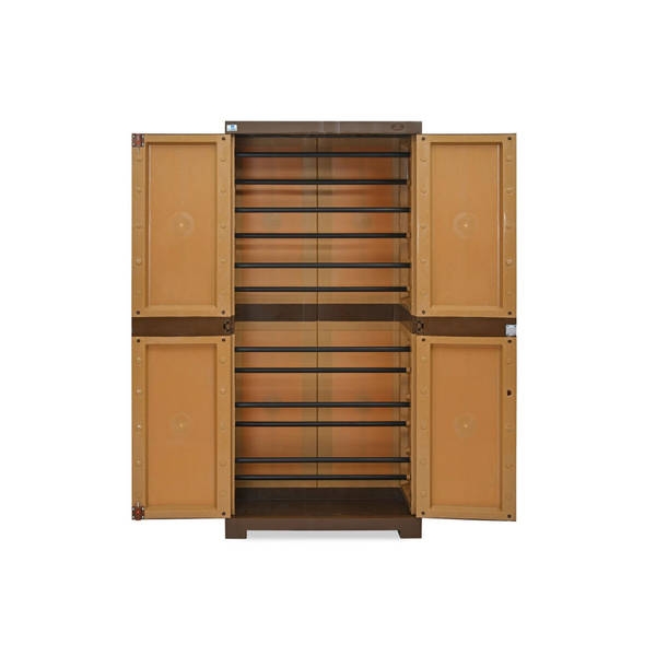 Buy Nilkamal 4 Door Plastic Shoe Storage Cabinet undefined Online At Rs. undefined Instant Delivery