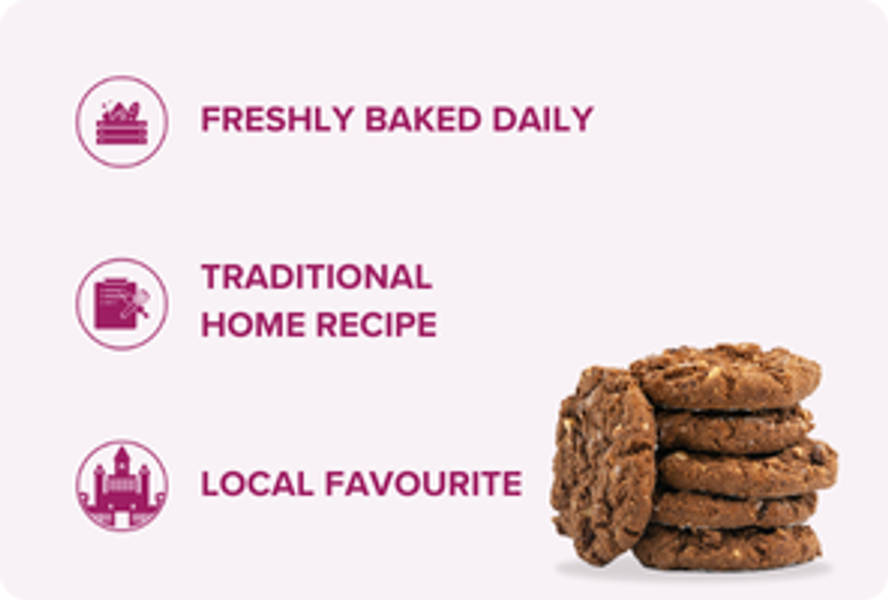 Buy Defence Bakery Coffee Brownie Cookies (Freshly Baked) Online (250 g ...