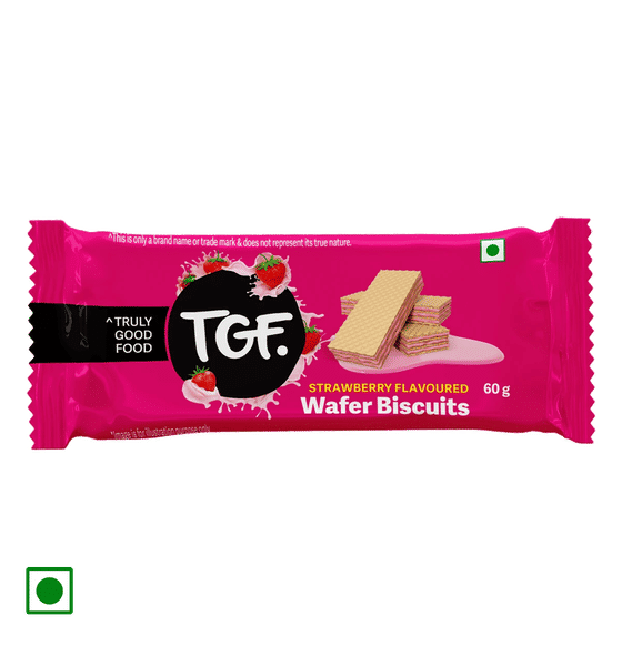 Buy TGF B1G1 Free Strawberry Flavoured wafer Biscuit Online (60 g x 2 ...