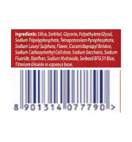 colgate barcode number