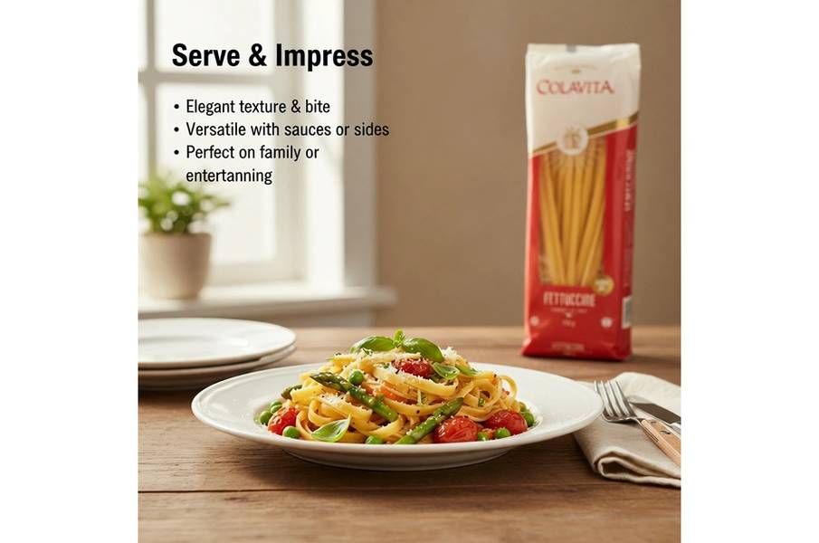 Buy Colavita Fettuccine Durum Wheat Pasta 500 G Online () At Best Price