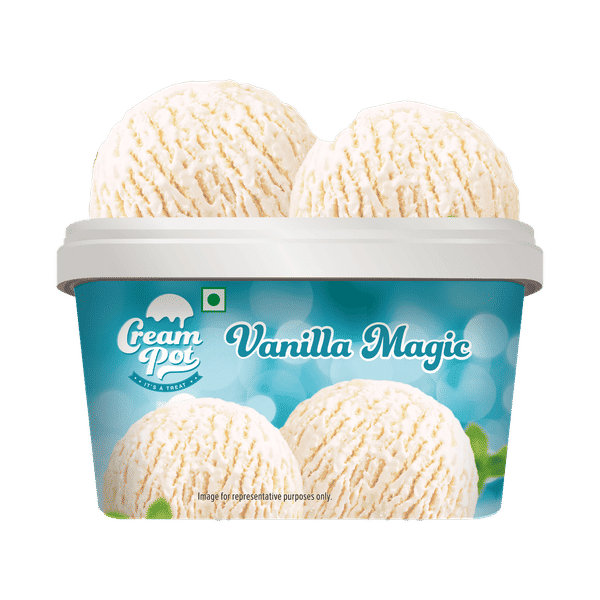 Vanilla Ice Cream Pots
