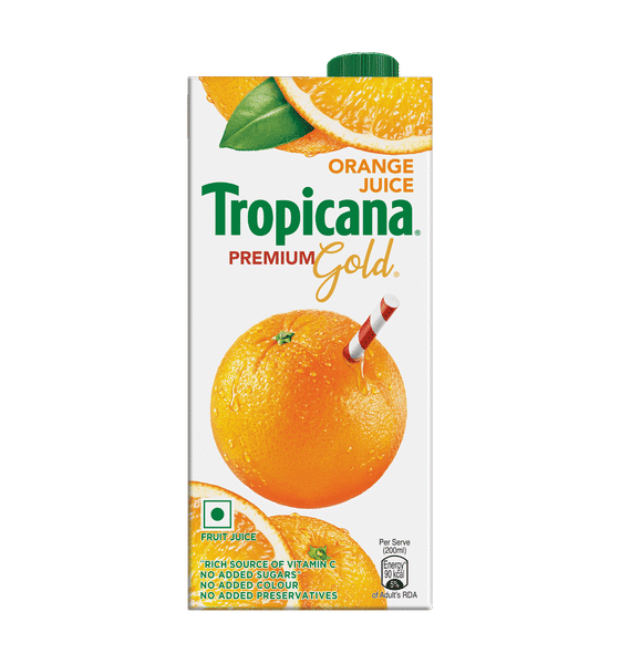 orange juice packaging
