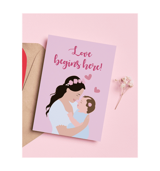 New Mom Card