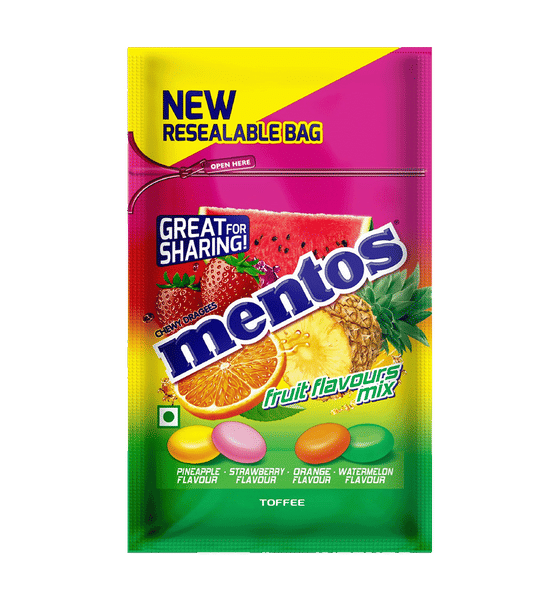 mentos fruit candy