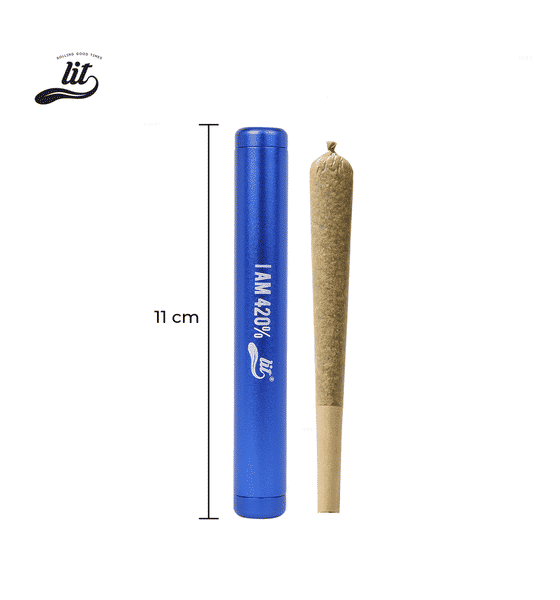 lit cigarette holder