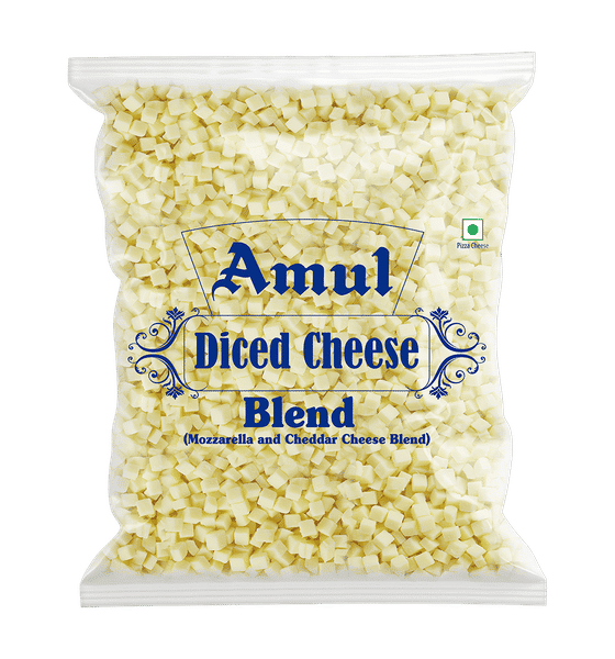 Buy Amul Diced Cheese Blend Online 1 kg At Best Price