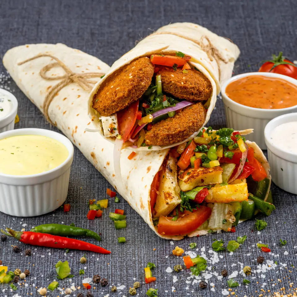 falafel wrap