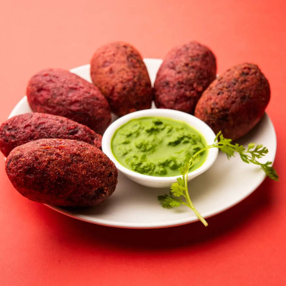 beetroot vegetable cutlet