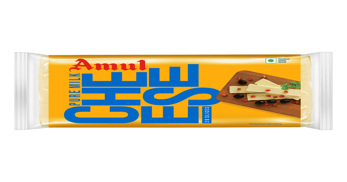 Buy Amul Processed Cheese Slices Online (400 g x 2) At Best Price
