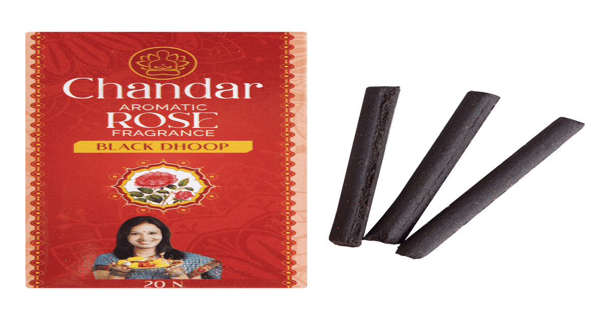 Buy Chandar Rose Black Dhoop Online (20 Pieces x 6) At Best Price