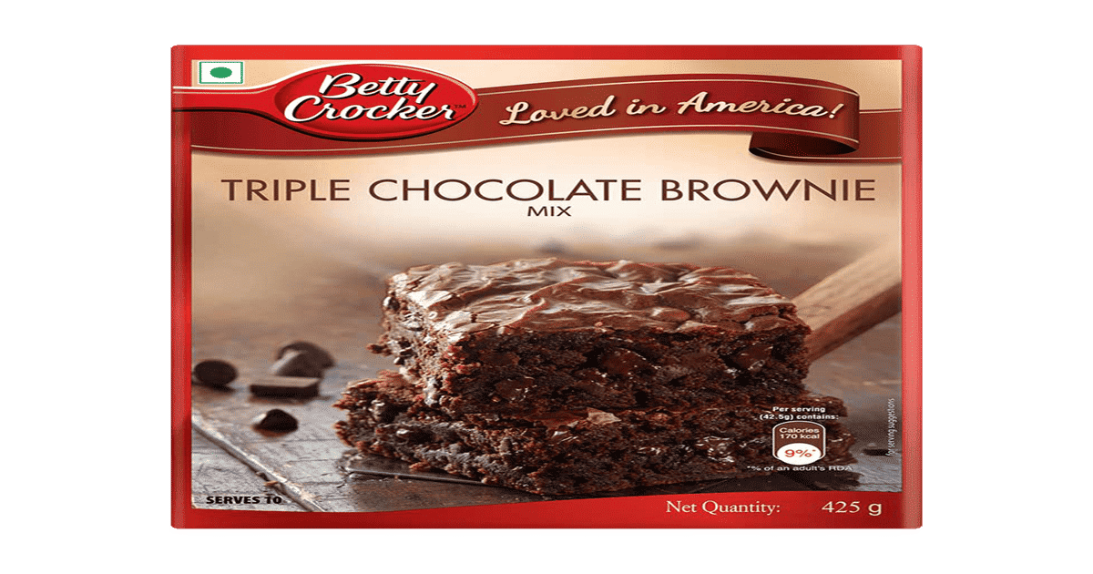Buy Betty Crocker Triple Chocolate Brownie Instant Cake Mix Powder ...