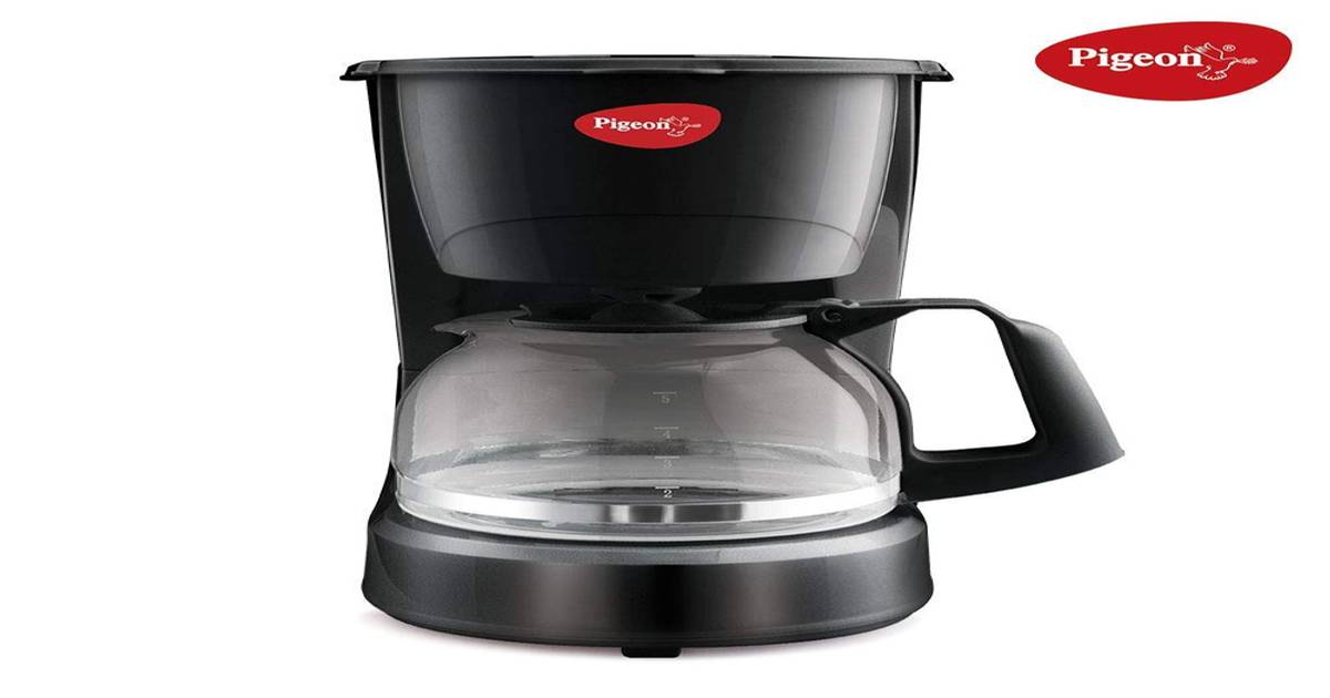 Buy Pigeon Drip Brewster Coffee Maker 600 W (Black) Online () At Best Price