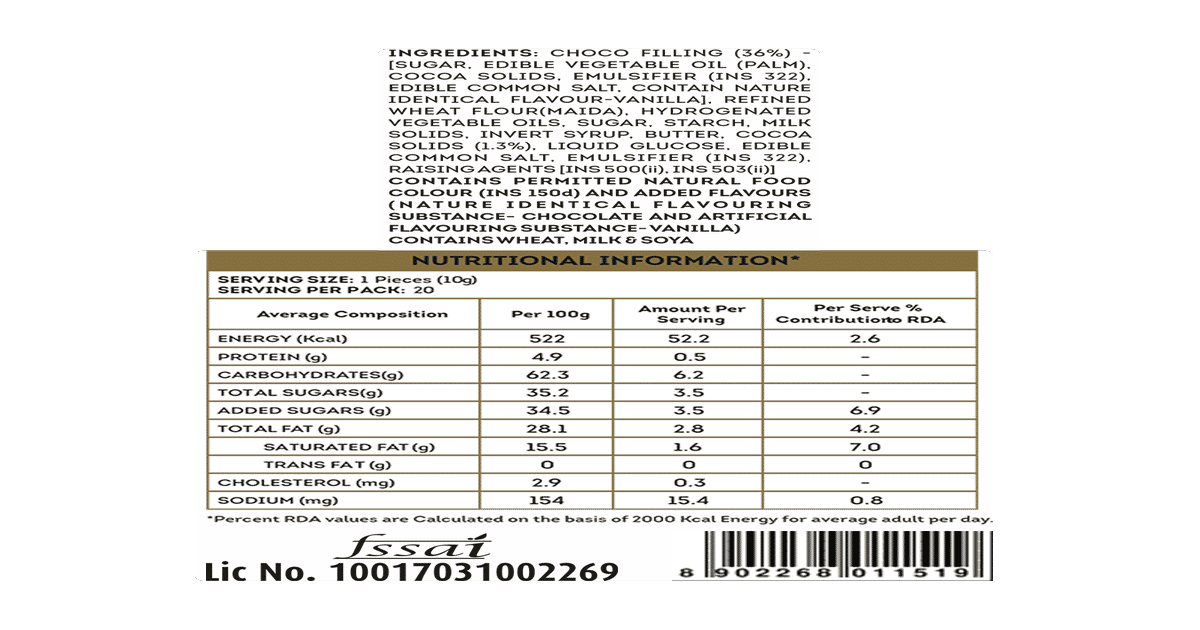 Buy Anmol Romanzo Choco Filled Cookies Online () At Best Price