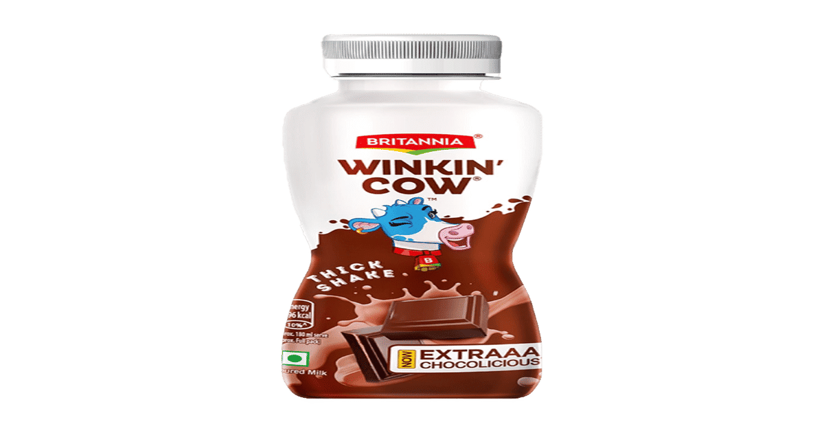 Buy Britannia Winkin' Cow Chocolicious Thick Milkshake Online () At ...