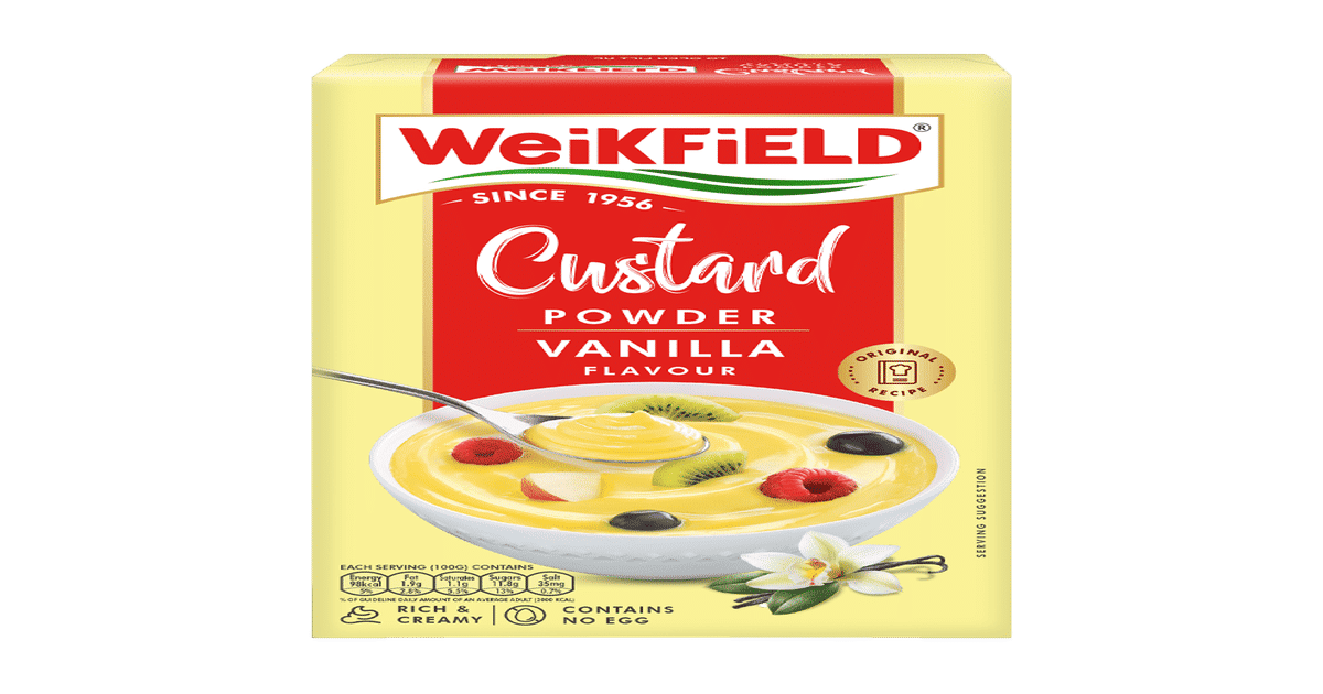 Buy Weikfield Custard Powder Vanilla Flavour Rich And Creamy Contains ...