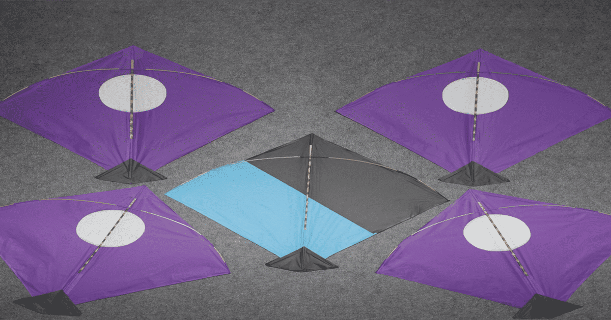 Buy Kites Assorted ( Pack Of 5) Online (1 Piece) At Best Price