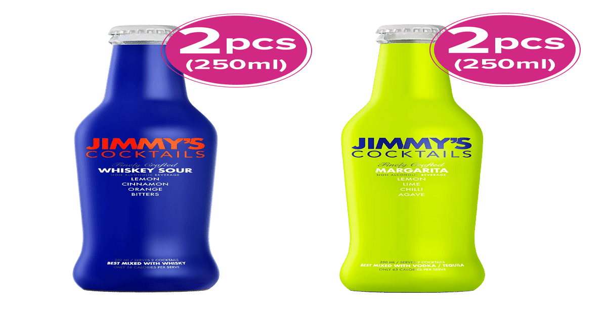 Buy Jimmy's Cocktails Whiskey Sour & Jimmy's Cocktails Margarita ...