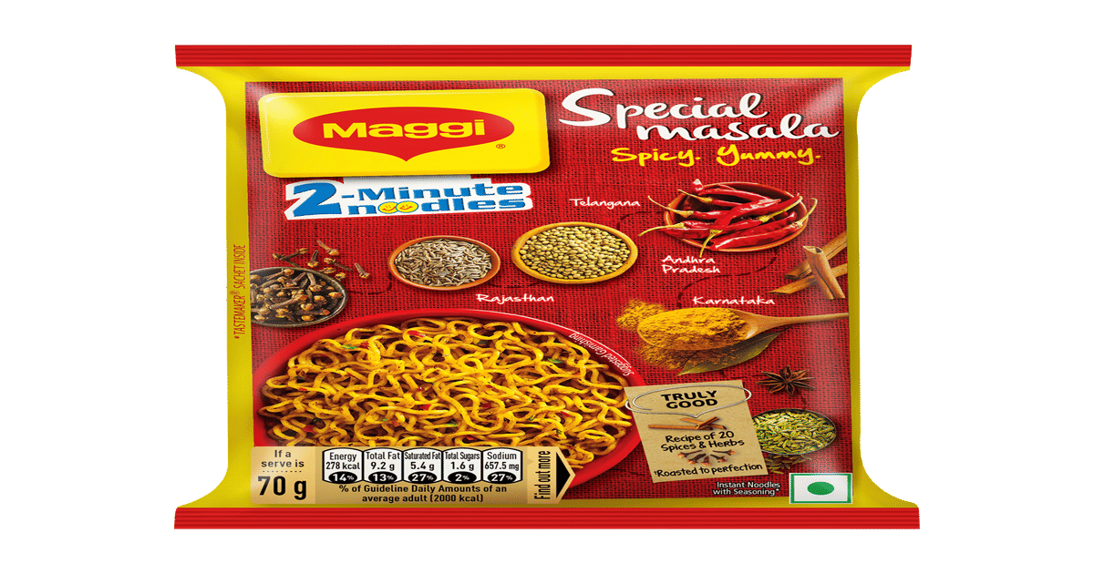 Buy Maggi Special Masala Instant Noodles Online (70 g x 2) At Best Price