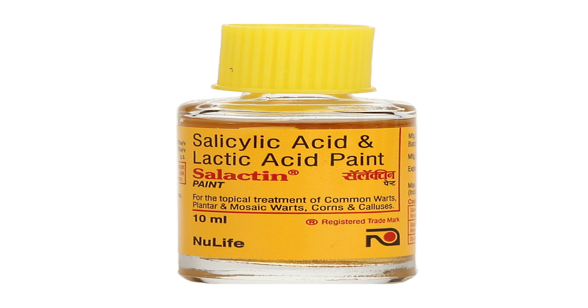 Buy Salactin Paint 10ml|Common warts, plantar and mosaic warts, corns ...
