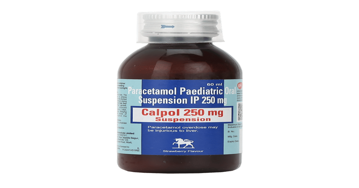 Buy Calpol Strawberry Flavour 250mg Suspension | Pain & Fever Relief ...