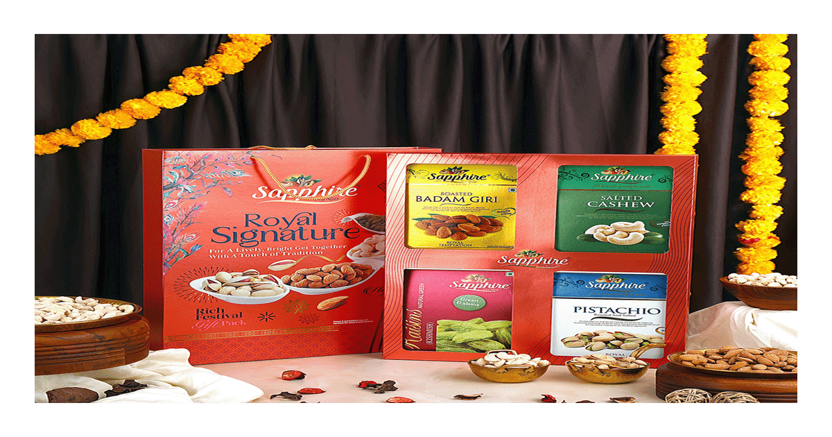 Buy Sapphire Gift Pack (Royal Signature) Online (1 kg x 5) At Best Price
