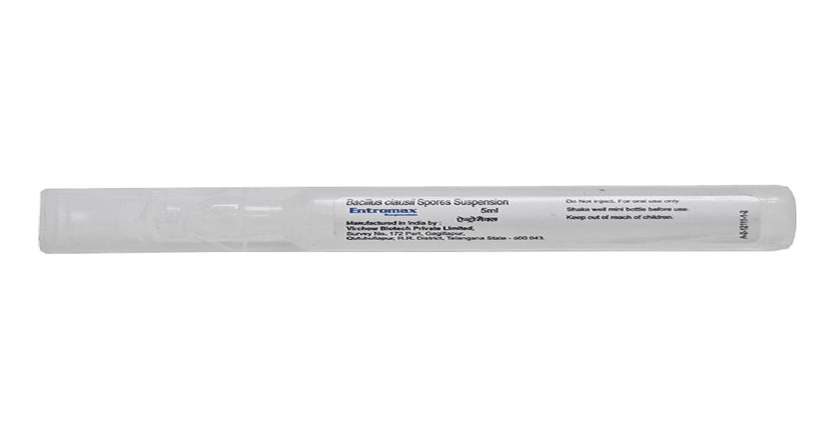 Buy Entromax Mini Suspension | For Diarrhea & Gut Health | Probiotic ...