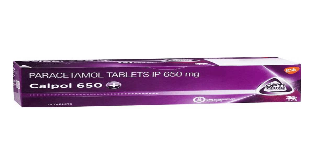 Buy Calpol Paracetamol 650mg Plus Tablet | Pain & Fever Relief Online ...
