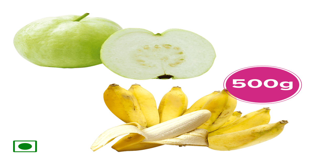 Buy Premium White Guava & Yelakki Banana Online () At Best Price