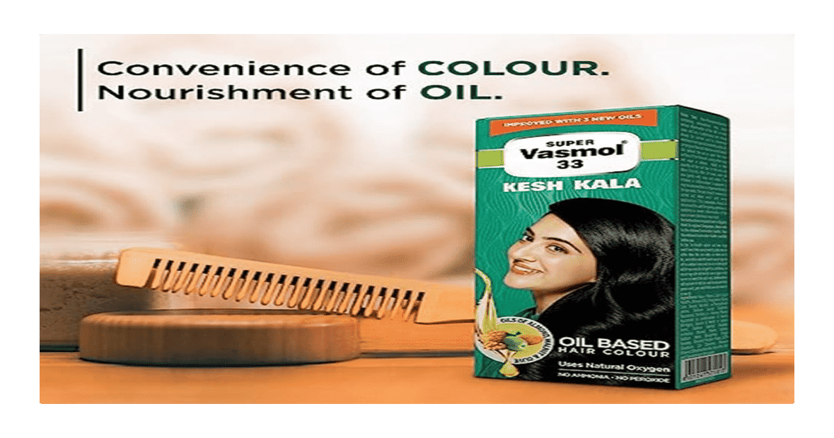 Buy Vasmol Super Vasmol 33 Kesh Kala , Pack of 4 I Oil Based Hair ...
