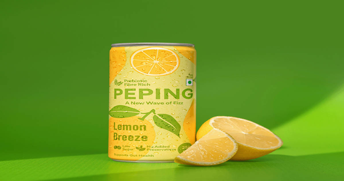 Buy Peping Lemon Breeze | Prebiotic Digestive Drink Online (250 ml) At ...