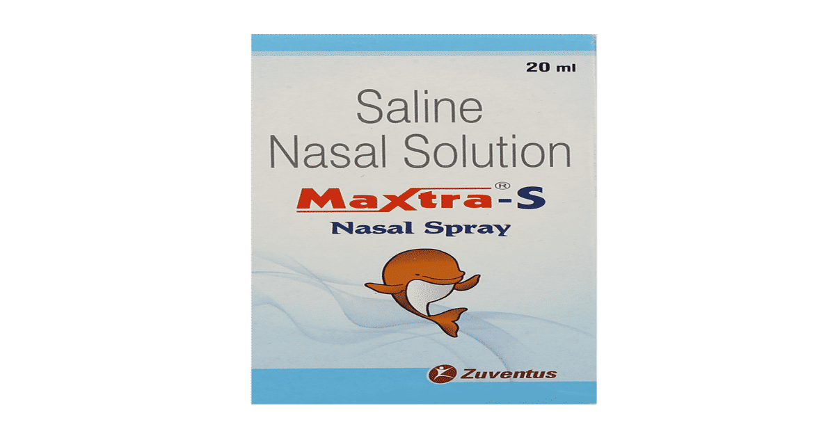 Buy Maxtra S Nasal Spray 20Ml Online (20 ml) At Best Price
