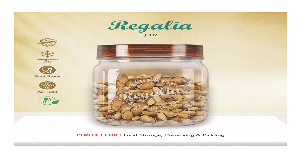 Buy Java Plastic Regalia Utility Container (750ml, Transparent, Brown ...