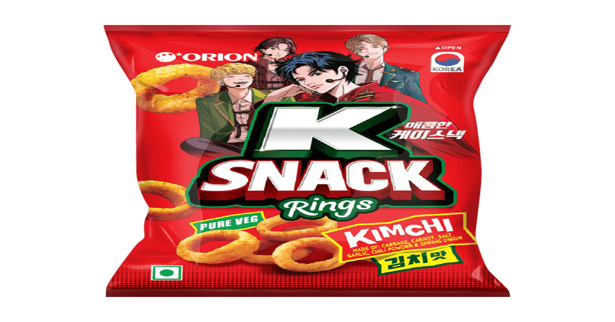 Buy Orion K Snack Rings Kimchi Flavour Online (70 g x 3) At Best Price