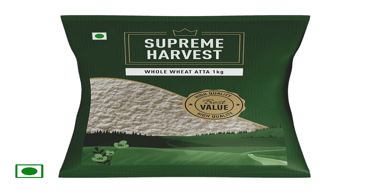 Buy Supreme Harvest Whole Wheat Flour(Atta) Online (1 kg x 2) At Best Price