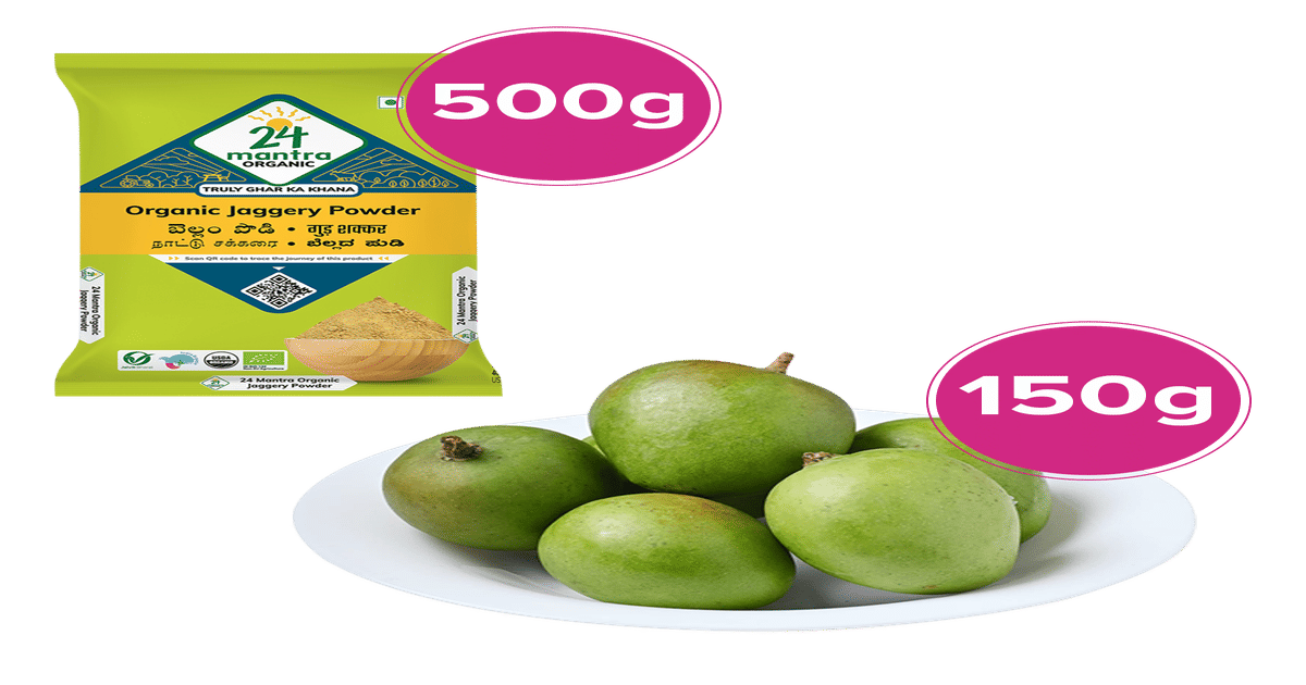 Buy Raw Mango + Jaggery Online (1 Combo) At Best Price
