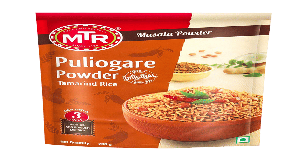 Buy Mtr Puliogare Powder Online (200 g x 2) At Best Price