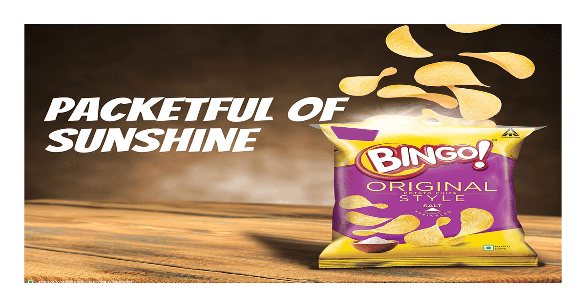 Buy Bingo Salt Sprinkled Potato Chips 43g Online () At Best Price