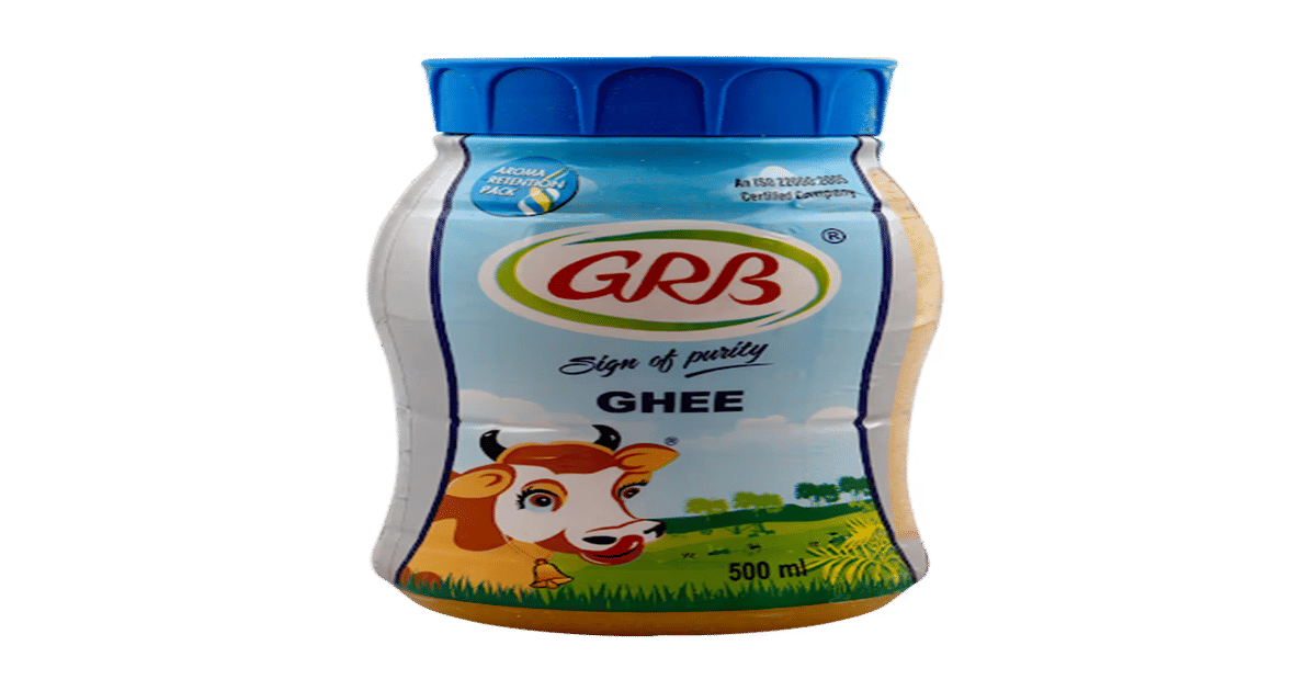 Buy GRB Cow Ghee Bottle Online (500 ml) At Best Price