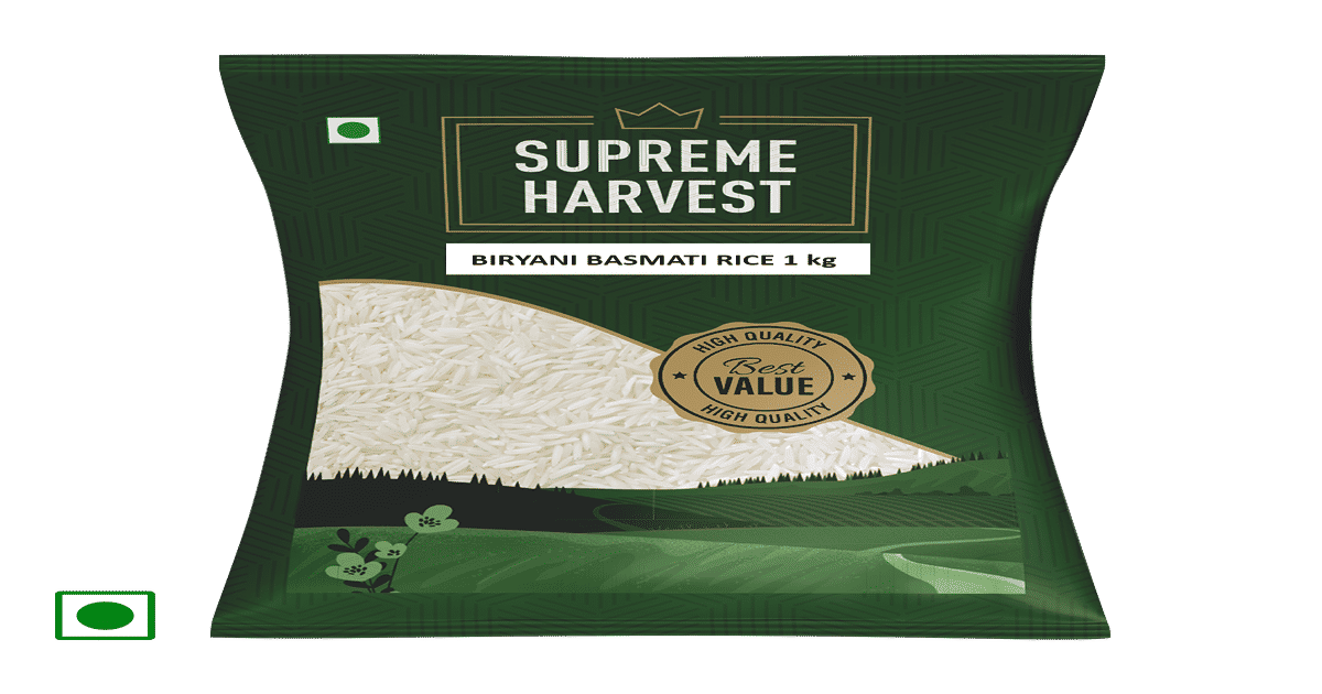 Buy Supreme Harvest Hyderabadi Biryani Rice Online (1 kg x 2) At Best Price