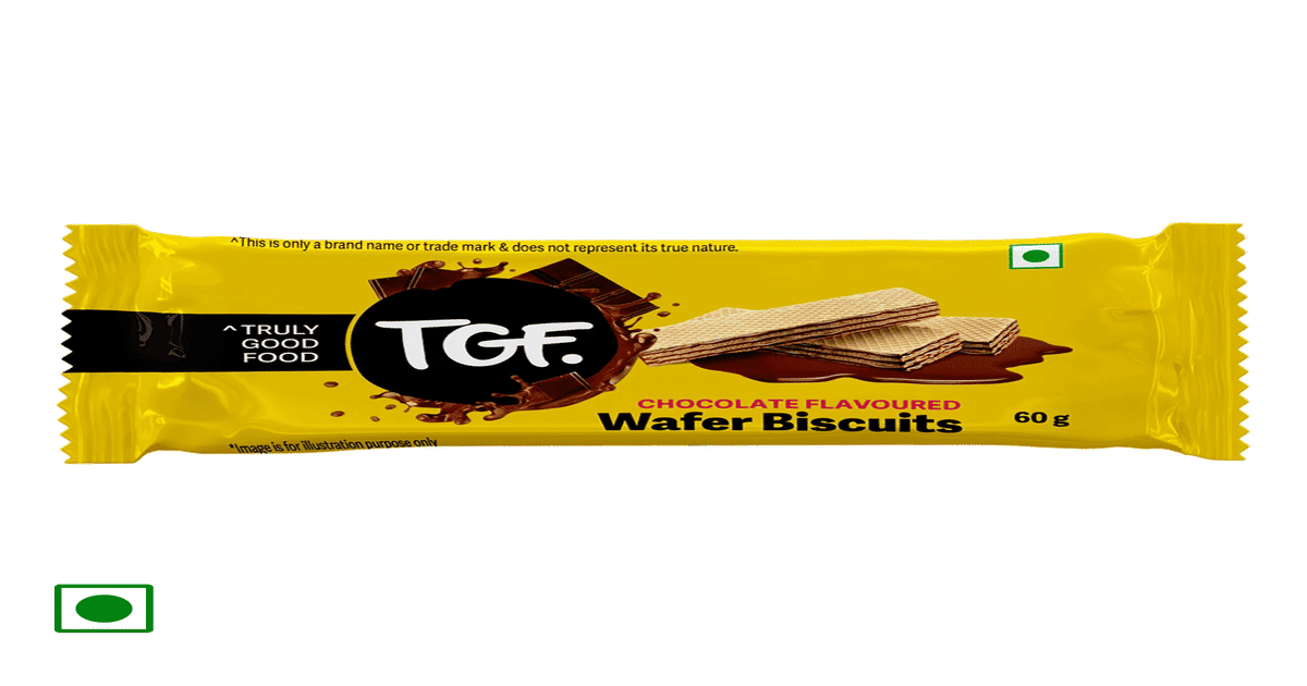 Buy TGF Chocolate Flavoured Wafer Biscuit Online (60 g x 4) At Best Price