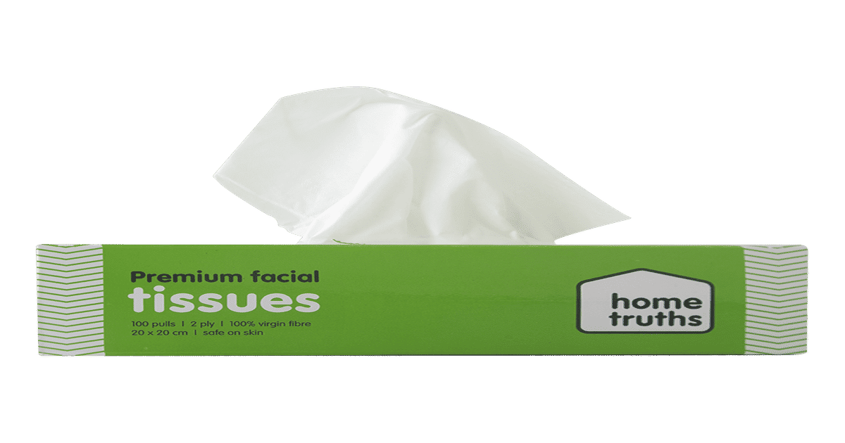 Buy Home Truths facial tissue 100 pulls (2 PLY) Online (1 Piece x 3) At ...