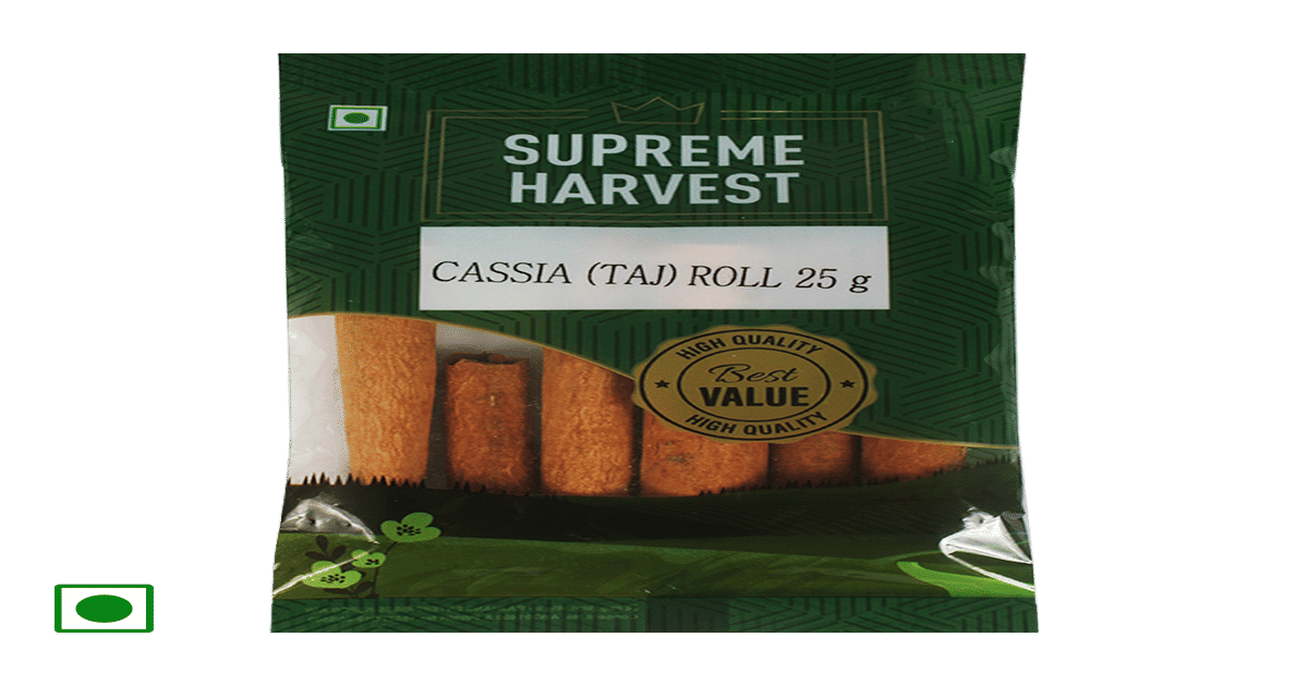 Buy Supreme Harvest Cassia (Taj) Roll Online (25 g x 2) At Best Price