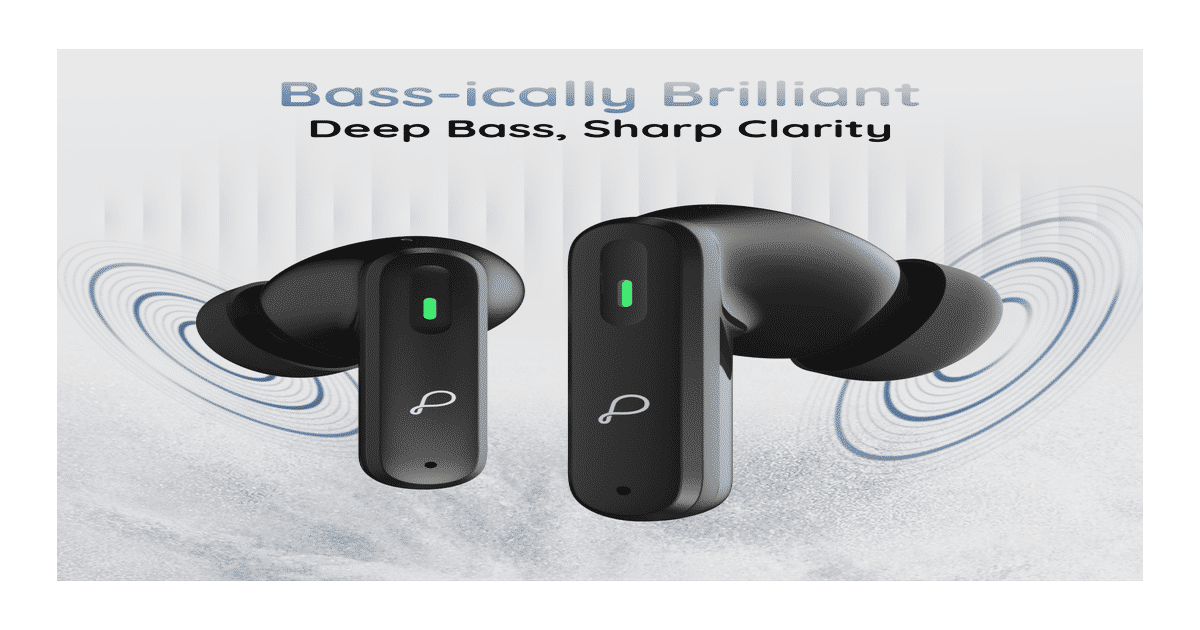 Buy Pebble Bliss Buds Ace In-Ear Truly Wireless Earbuds With Mic, 30 ...