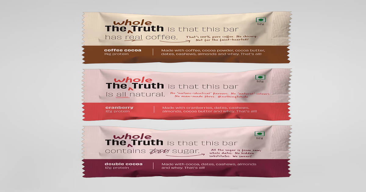 Buy The Whole Truth Protein Bars Combo Pack Online () At Best Price