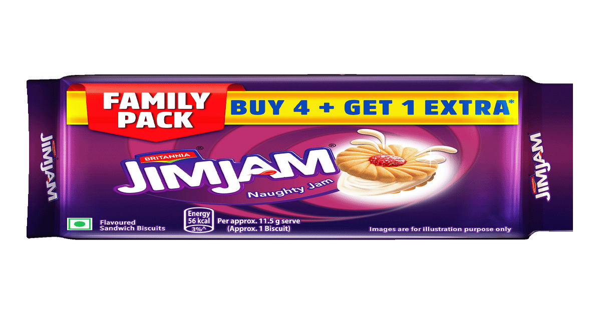 Buy Britannia Treat Jimjam Biscuits Online (500 g x 2) At Best Price