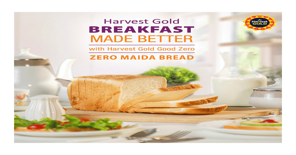 Buy Harvest Gold- Good Zero- 100% Atta Bread (Zero Preservatives, Zero ...